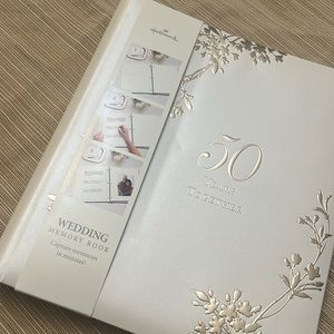 Hallmark | Office | Hallmark 5 Years Together Wedding Memory Book 50th ...
